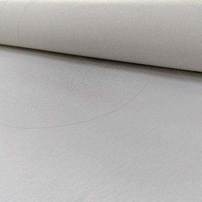 AS Creation Abstract Flower Floral Circle Motif Modern Glitter Taupe ...