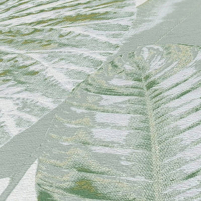 AS Creation Famous Garden Green Palm Leaf Tropical Wallpaper 39355-4 ...
