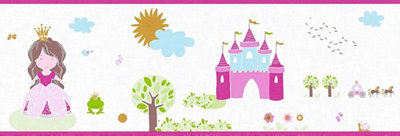 AS Creation Kids Wallpaper Border 5m x 0.17m Little Stars Princess ...