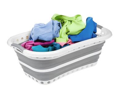 ASAB Collapsible Hip Hugger Laundry Basket Large