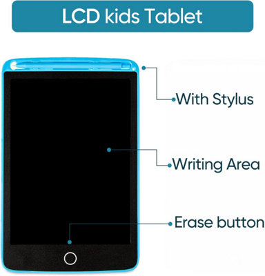 ASAB LCD Writing Tablet Drawing Tablet for Kids Colourful Screen 2 ...