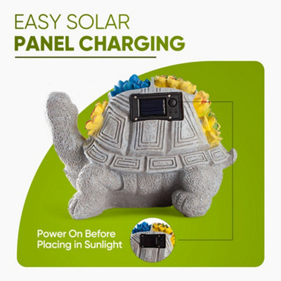 ASAB Solar Turtle Garden Ornament