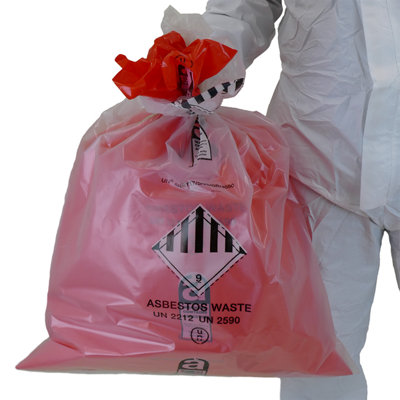 Asbestos Bags - ULTRA HEAVY DUTY - 5 Pack 60 Litres - Extra Strong ...