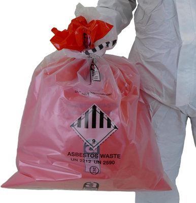 Asbestos Bags - ULTRA HEAVY DUTY - 50 Pack 140 Litre - Extra Strong ...