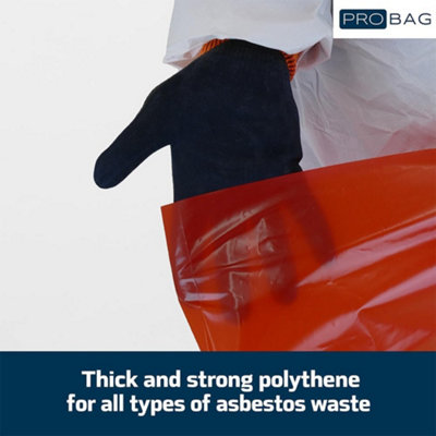 Asbestos Bags - ULTRA HEAVY DUTY - 50 Pack 140 Litre - Extra Strong ...