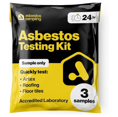 Asbestos Testing Kit (3 Sample) - Sample Only | DIY at B&Q