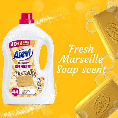 Asevi Laundry Detergent Marseille Soap 40 Washes 2.4L