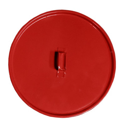 Ash Bucket- Large Ash Bin Corrugated with Lid - 30L Fireplace Ash Bin ...