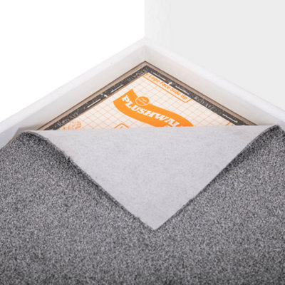 Ash Grey Twist Carpet Durable Hard Wearing Pile 4mm Thick - 4m Width