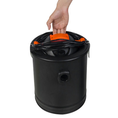 Ash Vac 18L Workshop Dust Vacuum Cleaner Hose Fireplace Bbq Chimney ...