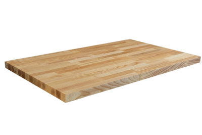 Ash Worktop 1m x 950mm x 38mm - Premium Solid Wood Kitchen Countertop ...