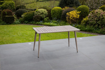 Ashdown 130cm x 70cm Outdoor Patio Table and 4 Chair Set