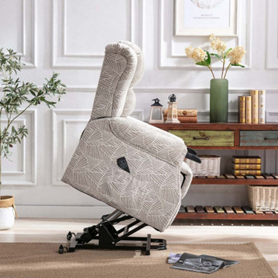 Ashfield Electric Fabric Dual Motor Riser Rise Recliner Lift Mobility ...