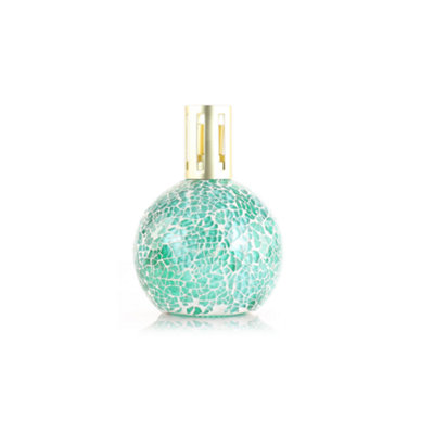 Ashleigh & Burwood Life in Bloom Premium Mosaic Fragrance Lamp - Aqua