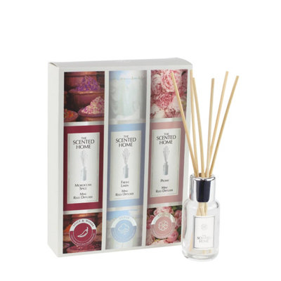 Ashleigh & Burwood The Scented Home Mini Reed Diffuser Gift Set 3x 50ml