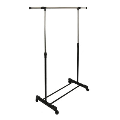 Ashley Adjustable Clothes Rail - Black