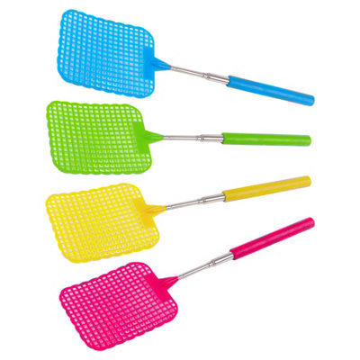 Ashley - Extendable Stainless Steel Fly Swatter - Assorted | DIY at B&Q