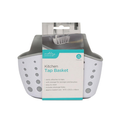 Ashley Kitchen Tap Storage Caddy - White