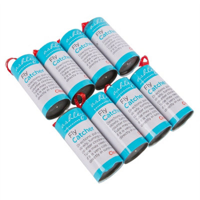 ASHLEY STICKY FLY PAPER - PACK OF 8
