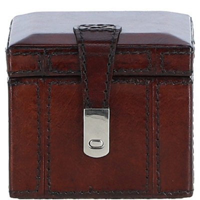 Ashwood Leather Luxury Single Watch and Bracelet Box with Velvet Interior