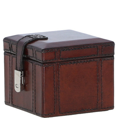 Ashwood Leather Luxury Single Watch and Bracelet Box with Velvet Interior