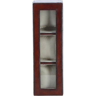 Ashwood Leather's Premium Leather Triple Watch Case with See-Through ...