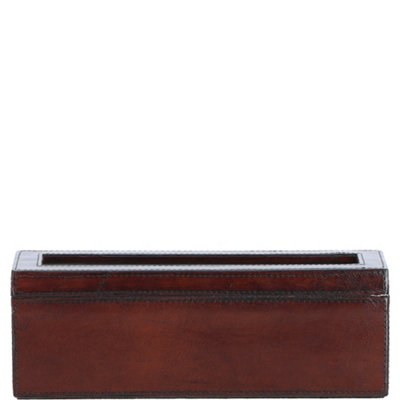 Ashwood Leather's Premium Leather Triple Watch Case with See-Through ...