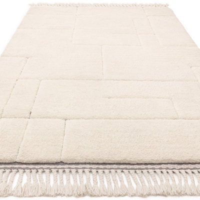 Asiatic Fes FE02 Shaggy Rug-120cm X 170cm