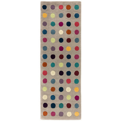 Asiatic Funk Spotty Multi Rug-140cm X 200cm