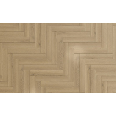 Aspen Natural Oak Neutral Wood Effect Click Laminate Flooring ...