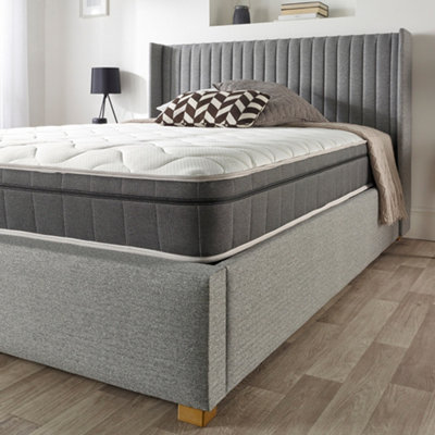 Aspire 6000 Platinum Hybrid Memory Mattress, Size King