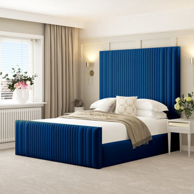Aspire Bed Frame Ottoman Gas Lift Storage with 70" Headboard - Super ...