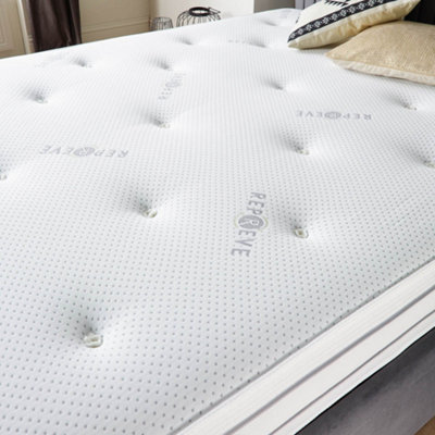 Aspire Eco Reprieve Dual Sided Pocket+ Mattress, Size Small Double