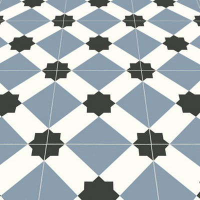 Aspire Estrella Tile Vinyl by Remland (Estrella 576, 5m x 2m)