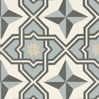 Aspire Lucia Tile Vinyl by Remland (Lucia 574, 4m x 3m)