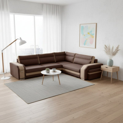 ASSAN sectional sofa with ottoman sleeping function DL mechanism 2 ...