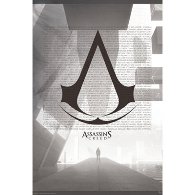 Assassin's Creed Crest & Animus 61 x 91.5cm Maxi Poster | DIY at B&Q