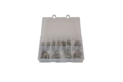 Assorted Aluminium Washers Box Qty 260 Connect 31896 | DIY at B&Q