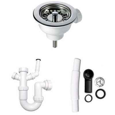 Astini 90mm Replacement Waste Kit for Villeroy & Boch Farmhouse 60/80 ...