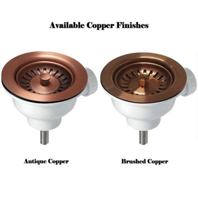Astini RAK Rangemaster 2-Bowl Basket Strainer Waste Kit with Overflows ...