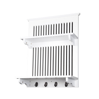 B&q wall mounted plate rack store