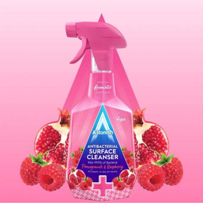 Astonish Antibacterial Surface Cleanser Pomegranate & Raspberry 750ml