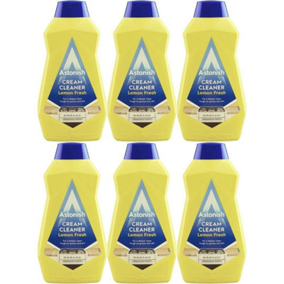 Astonish Cream Cleaner Lemon Fresh 500ml Pack of 6 | DIY at B&Q