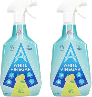 Astonish White Vinegar Zesty Citrus 750ML x 2