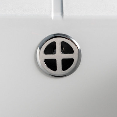 Astracast Sierra 1.0 Bowl Reversible White Kitchen Sink With Basket ...