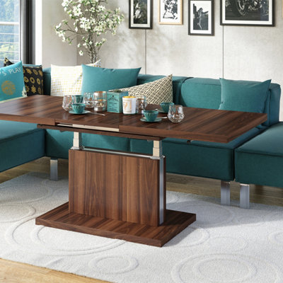 Astrid 70 - 2 in 1 Extending Coffee / Dining Table - California Walnut