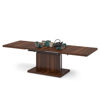 Astrid 70 - 2 in 1 Extending Coffee / Dining Table - California Walnut