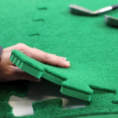 Astro Turf Tile Mat Interlocking for Sport/Lawn/Garden