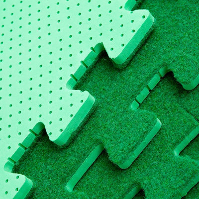 Astro Turf Tile Mat Interlocking for Sport/Lawn/Garden