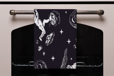 Astronaut catches a comet (Kitchen Towel) | DIY at B&Q